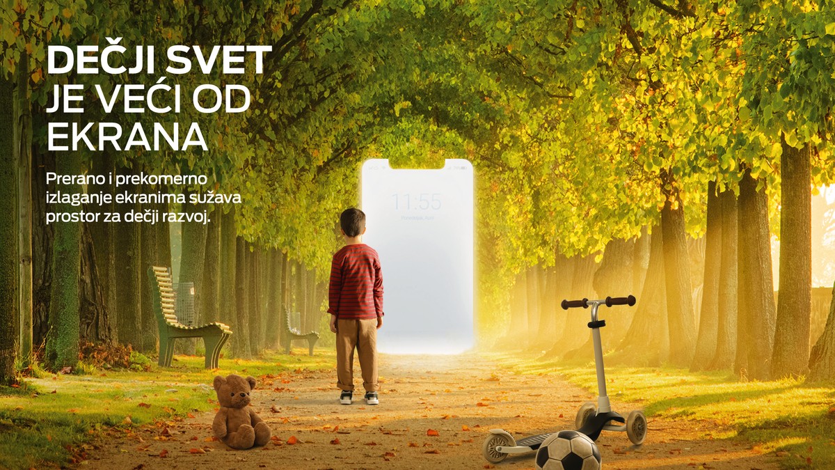 Telekom Srbija pokreće projekat "Dečji svet je veći od ekrana" - Blic