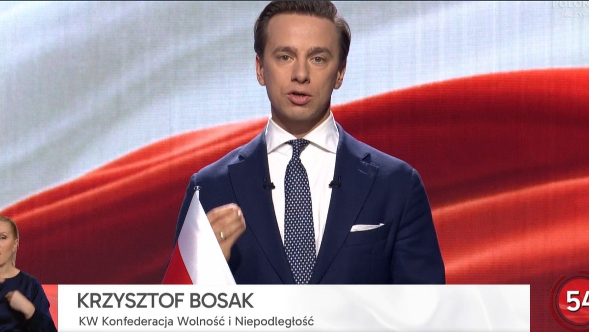 Debata wyborcza TVP. Takie gadżety mieli ze sobą Donald Tusk i Marcin ...