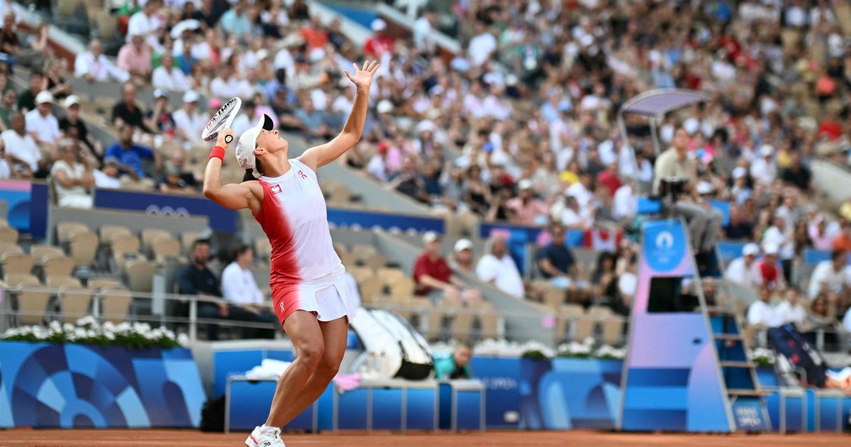 Paryż 2024. Iga Świątek w ćwierćfinale olimpijskim. Ból rywalki w jej meczu