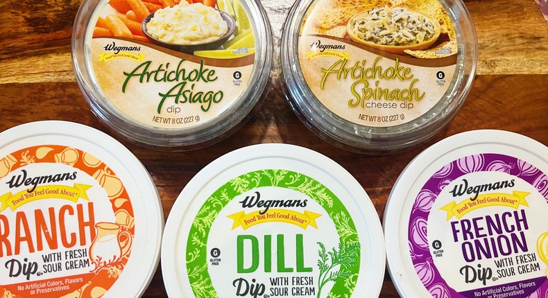 I tried 5 Wegmans dips. The best cost less than $3 and is perfect for ...