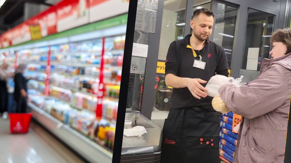 Klientka wypiła soczek w sklepie. Reakcja kasjera na medal - Kobieta
