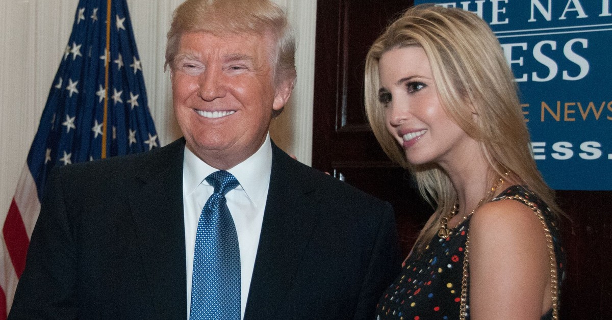 Ivanka, córka Donalda Trumpa. Prawdziwy wiceprezydent i kobieta, która ...