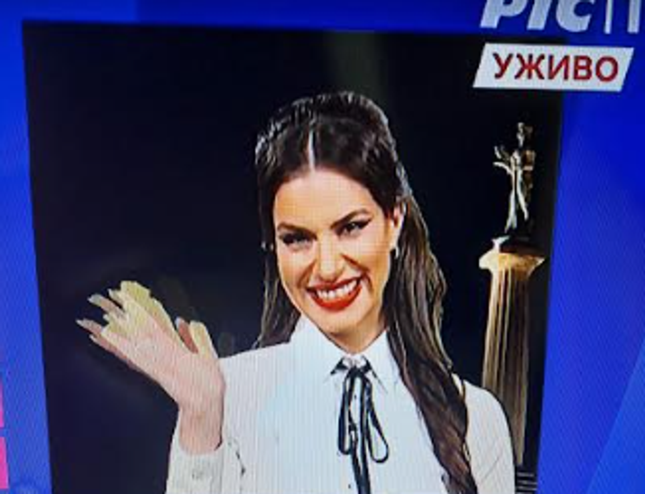 Evrovizija 2023: Dragana Kosjerina očarala lepotom na glasanju, evo ... Evrovizija 2023: Dragana Kosjerina očarala lepotom na glasanju, evo ...