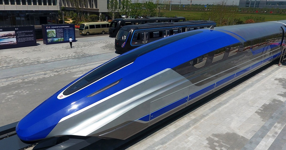 Chiński pociąg maglev rozpędzi się do 600 km/h