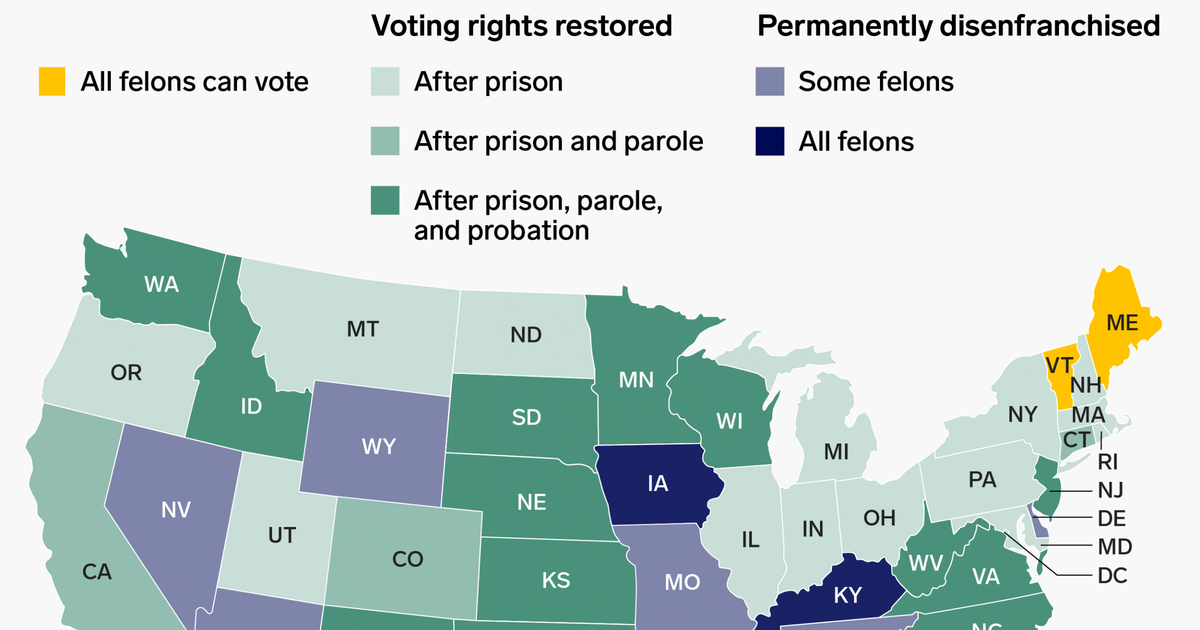 Floridians with felony convictions are now beginning to register to ...