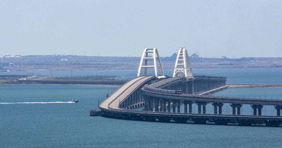 Most Krymski zaatakowany przez Ukraińców. W sieci pojawiło się nagranie