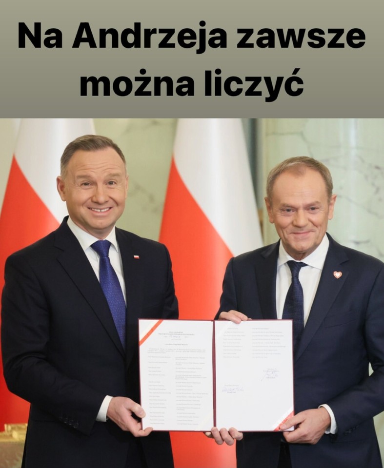 Najlepsze memy po zaprzysiężeniu rządu. Andrzej Duda znów w centrum ...