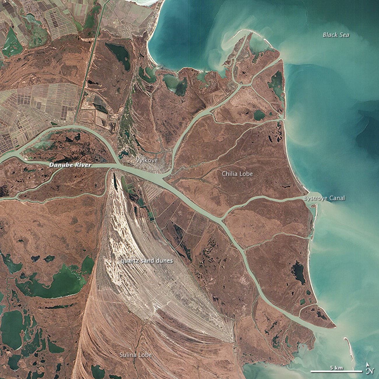 Fascinantan snimak NASA: Tamo gde Dunav ljubi Crno more - Blic