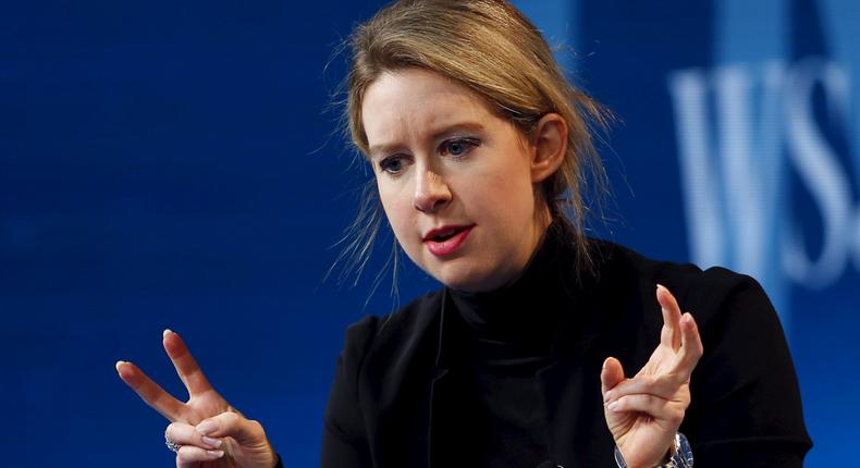 Theranos founder Elizabeth Holmes used a deep baritone voice at almost ...