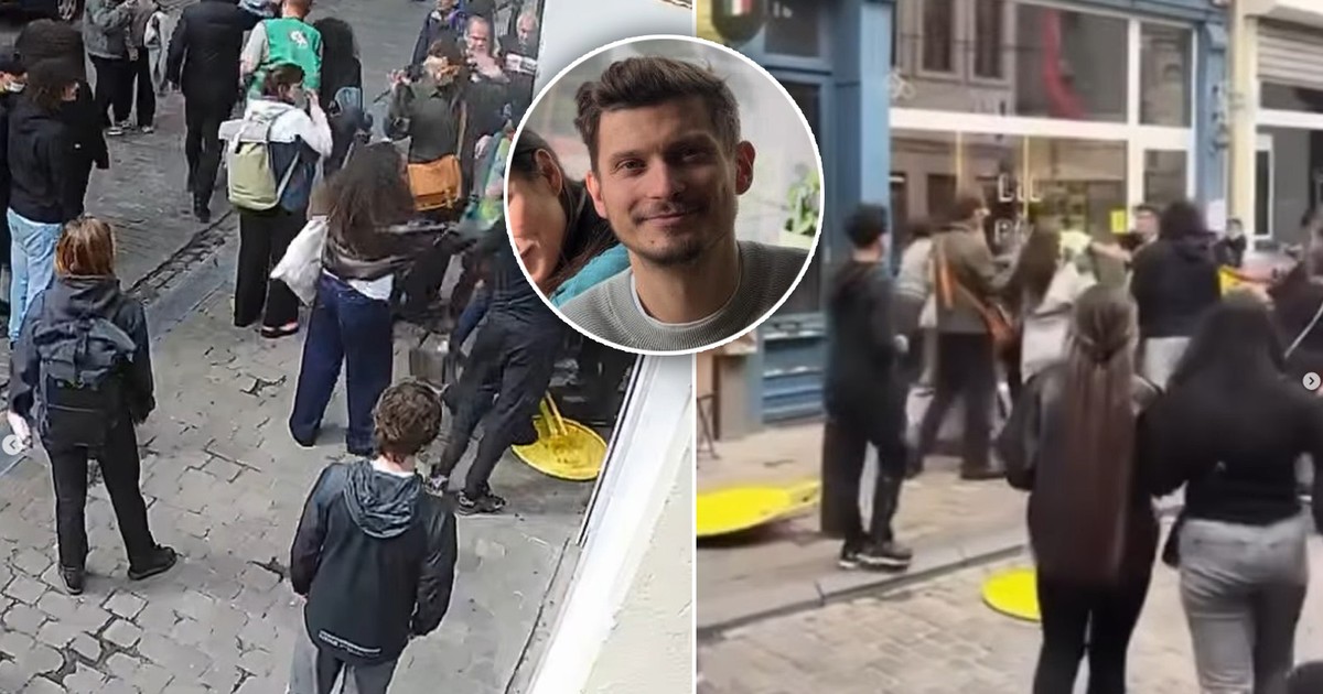 Polak brutalnie zaatakowany przez tłum w Brukseli. Został oskarżony o ...
