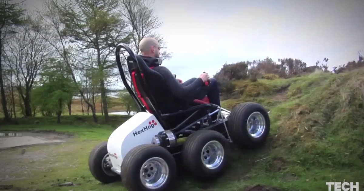 Hexhog - terenowy wózek inwalidzki