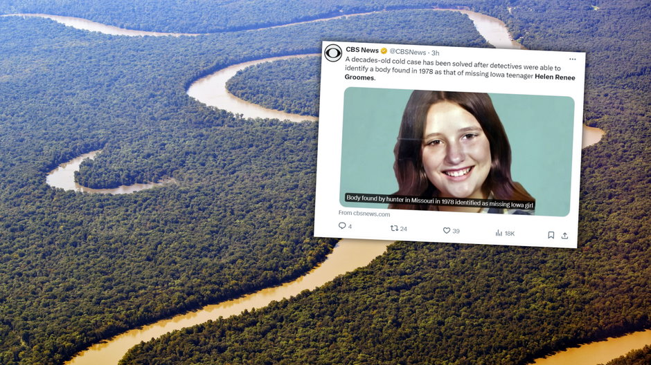 Ciało z rzeki zidentyfikowane po prawie 50 latach. W oczy rzucał się ...