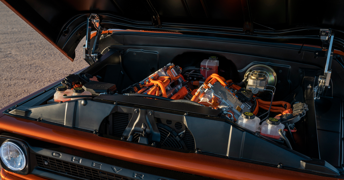 Chevrolet just revealed an electric pickup truck concept that's modeled ...