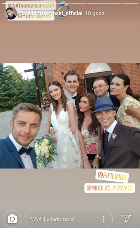 Marcel Sabat z M jak miłość wziął ślub. Pokazał zdjęcia na Instagramie ...
