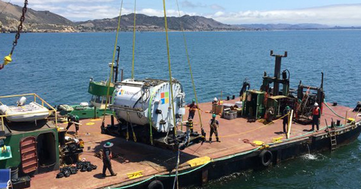 Project Natick - Microsoft planuje podwodne centra danych