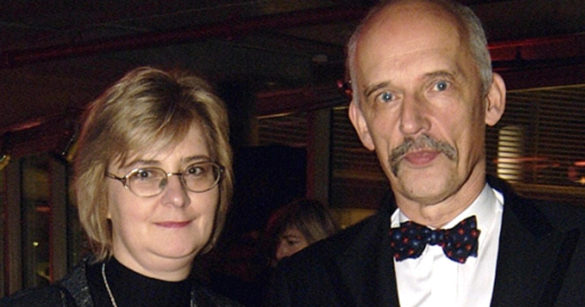 Janusz Korwin-Mikke ma ośmioro dzieci. Trzecia żona jest od niego młodsza o 44 lata - Plejada.pl