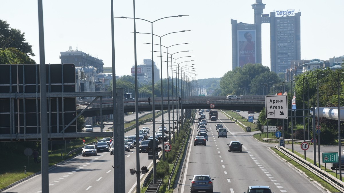 Autoput kroz Beograd od noćas moto-put: Evo koja je dozvoljena brzina ...