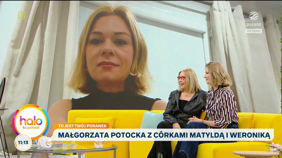 Małgorzata Potocka pokazała córki. "Jedna jest blisko, druga jest ...