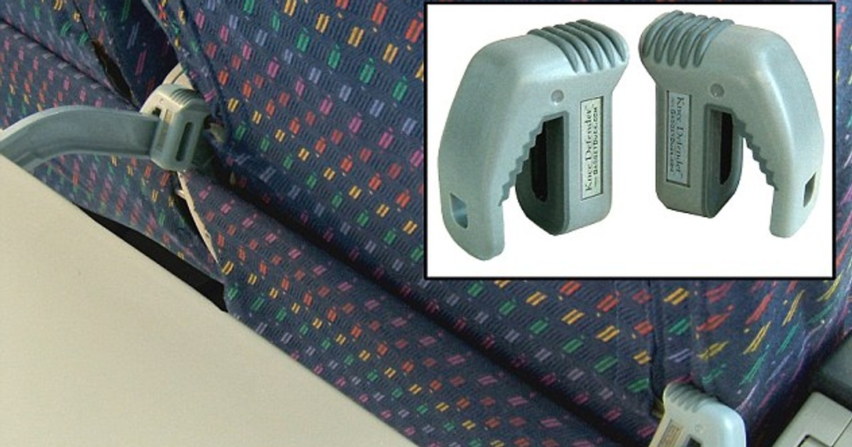 Knee Defender — gadżet blokujący fotel w samolocie - Podróże