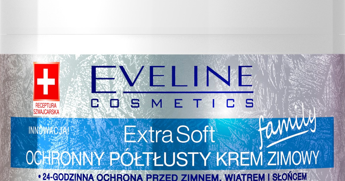 Eveline, Extra Soft: Ochronny Półtłusty Krem Zimowy do ciała, cena - Uroda