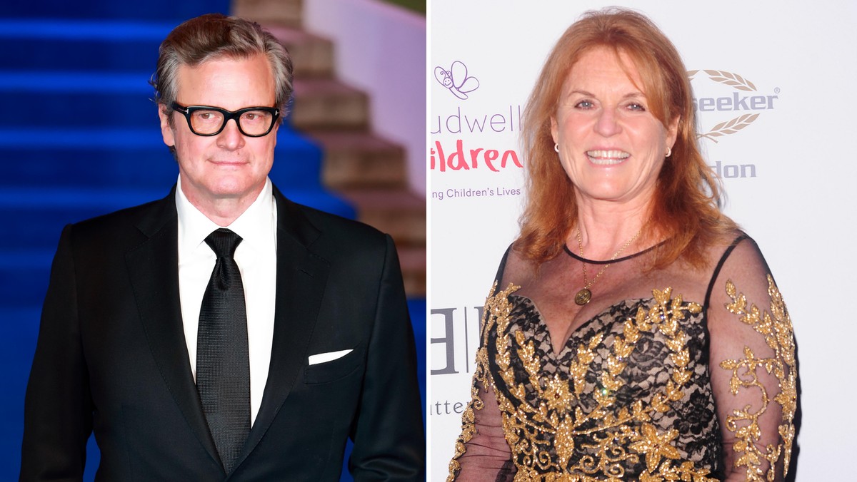 Sarah Ferguson i Colin Firth - tabloid o nowej znajomości księżnej ...