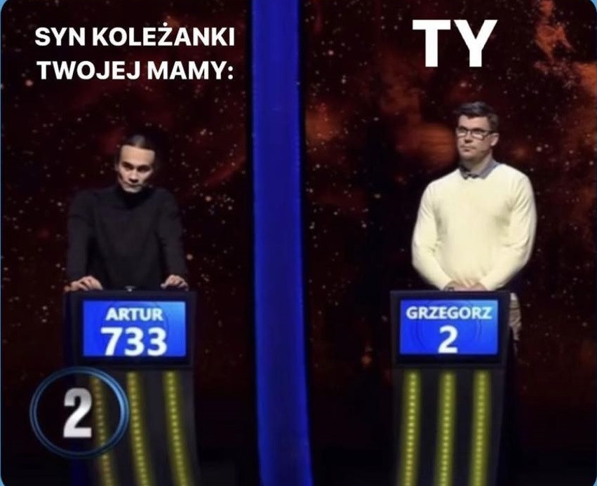 Memy po "Jednym z dziesięciu". Artur Baranowski stał się gwiazdą sieci ...