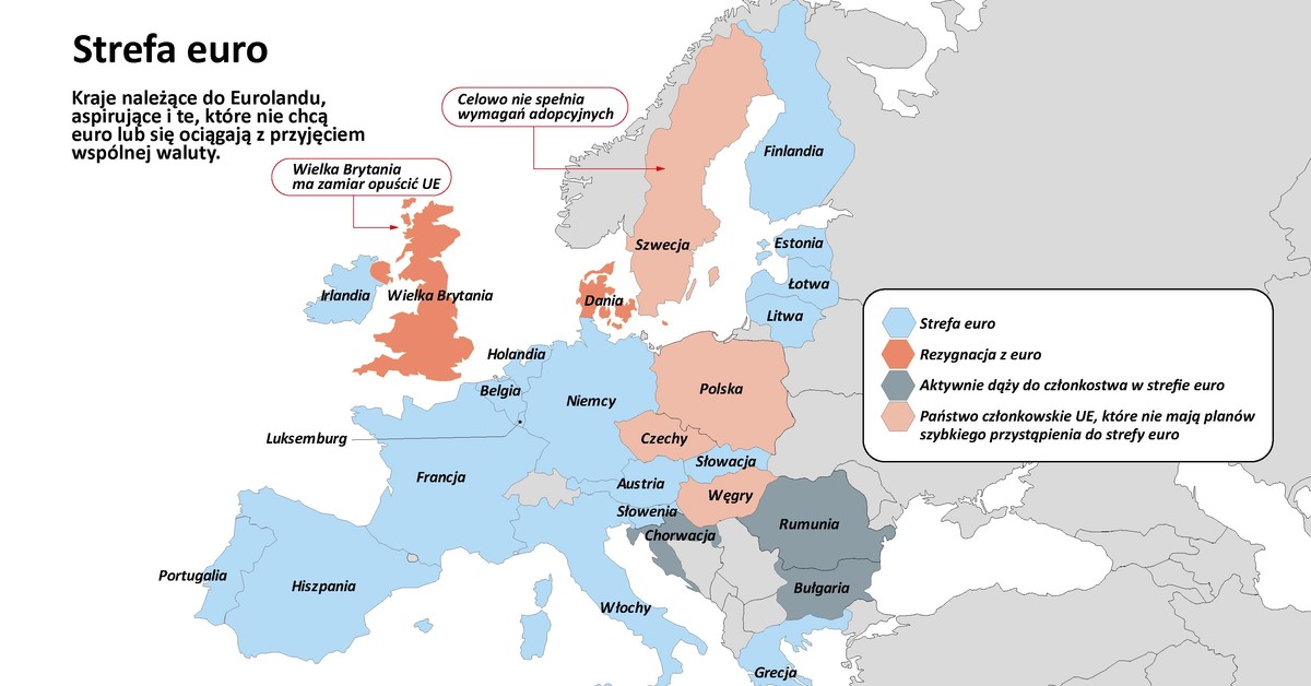 Strefa euro rozszerzy się o nowych członków? Bułgaria i Chorwacja robią ...