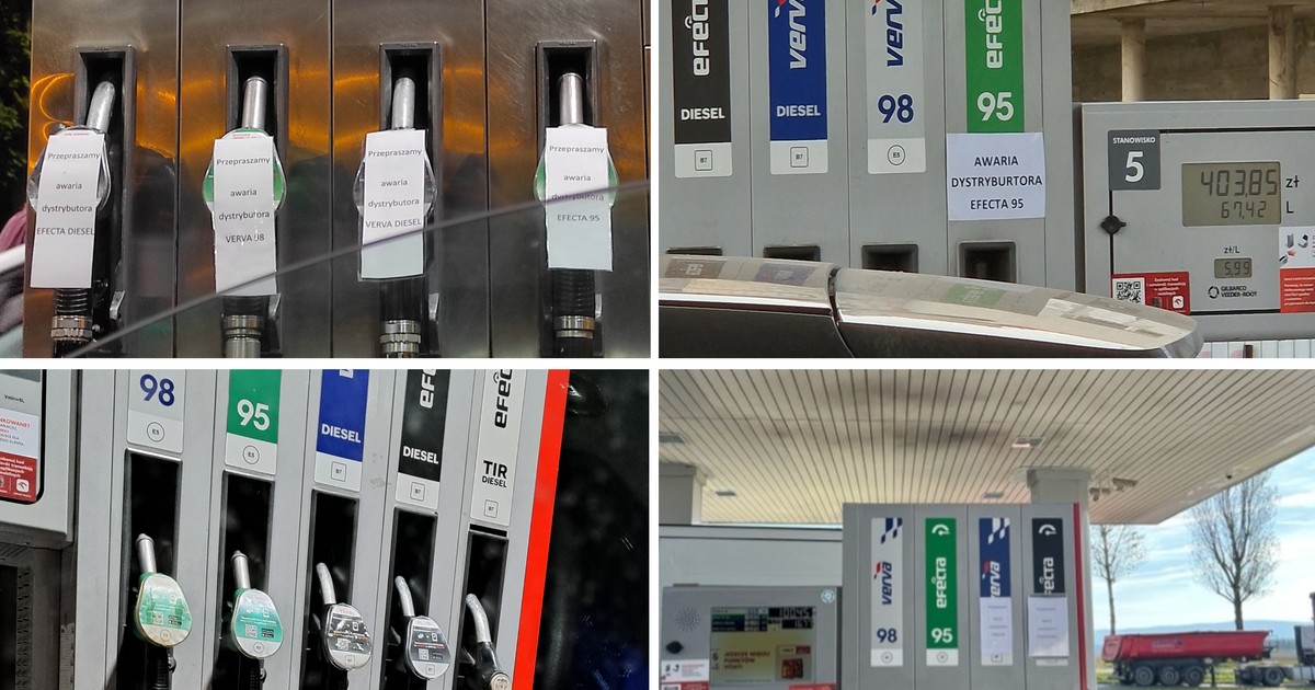 Tak wyglądają "awarie" na stacjach Orlenu. Zalewają Polskę [ZDJĘCIA]