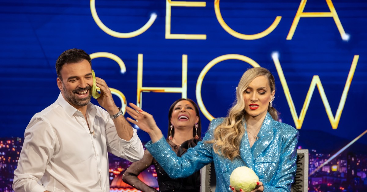 "Ceca show" na "Blic" TV, gosti Ivan Bosiljčić i Jelena Gavrilović - Blic