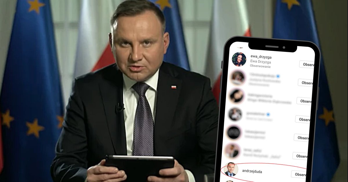 Aborcja w Polsce. Andrzej Duda zabrał głos... lajkiem na Instagramie ...