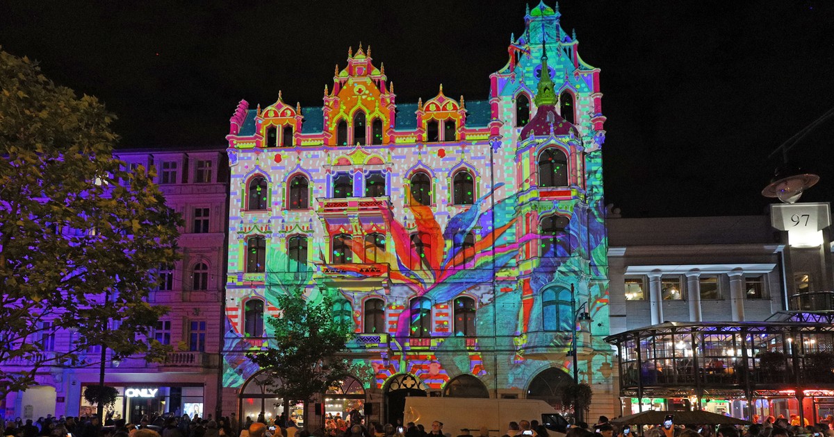 Łódź. Zobacz galerię zdjęć z tegorocznej edycji Light Move Festival