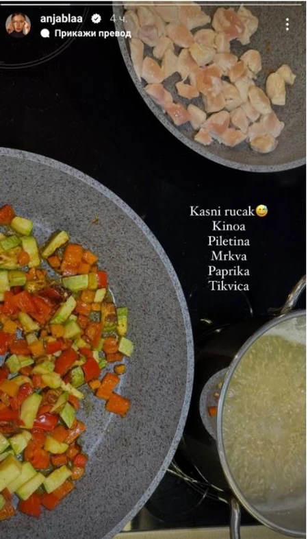 Anja Bla pokazala trik zbog kog izgleda kao milion dolara: Za ovo jelo ...