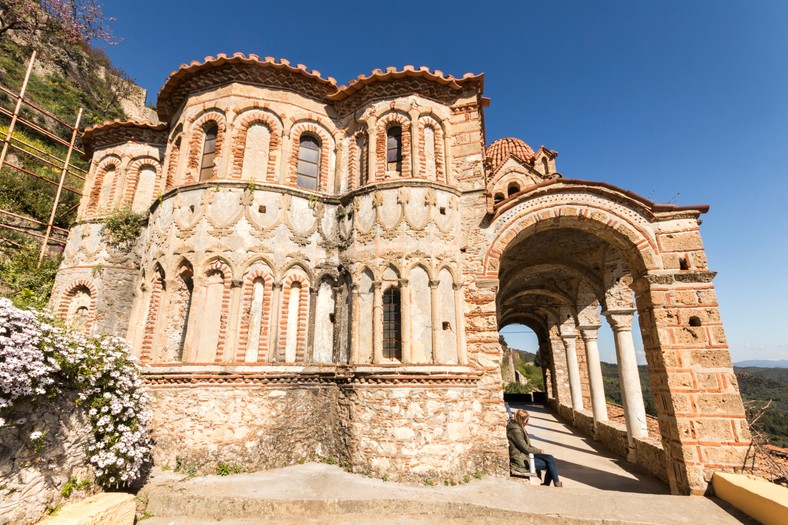 Mistra - twierdza i miasto bizantyjskie (Grecja) - UNESCO, zabytki ...
