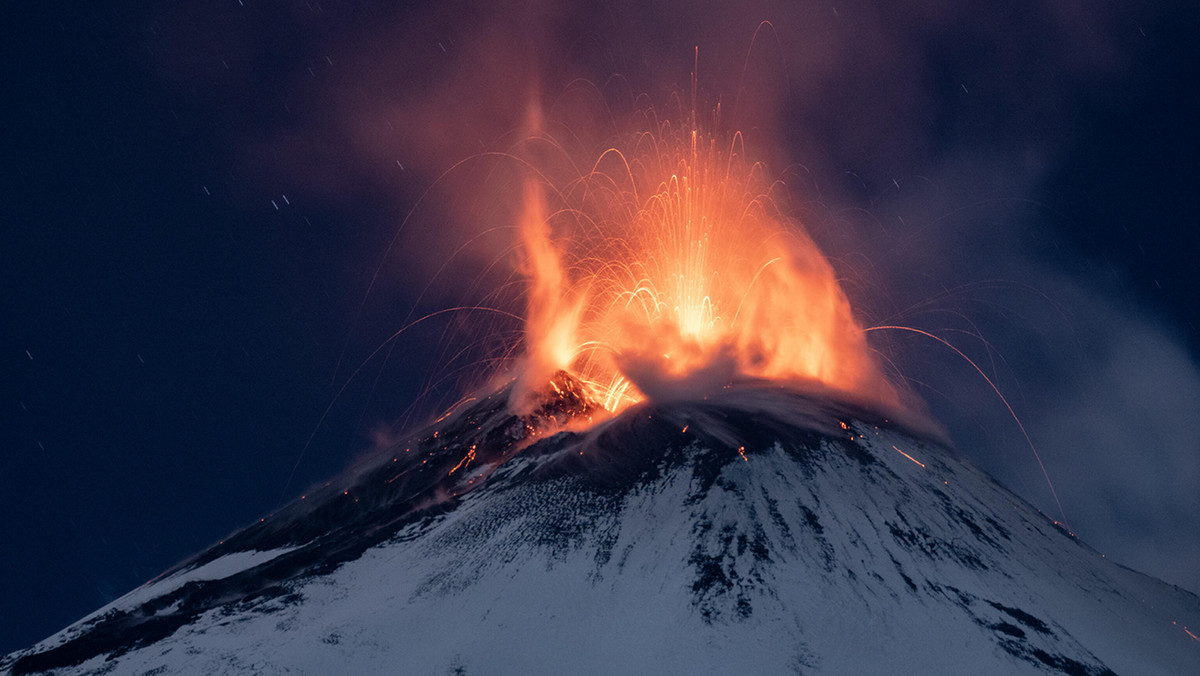 Kolejna erupcja wulkanu Etna na Sycylii - Podróże