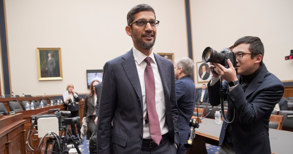 LIVE: Google CEO Sundar Pichai publicly testifies before Congress for ...