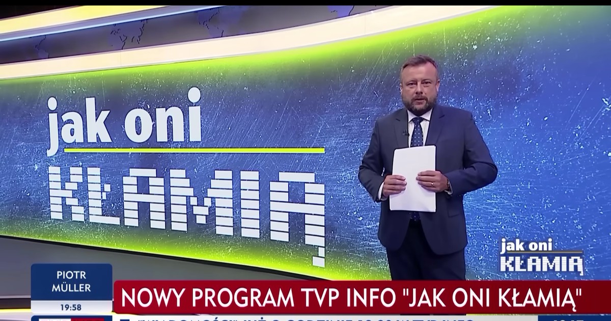 Do KRRiT wpłynęły skargi na program "Jak oni kłamią". TVP zostanie ukarane? - Wiadomości