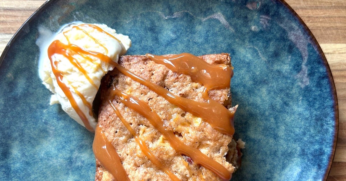 I tried Ina Garten's easy apple spice cake and the delicious dessert is ...