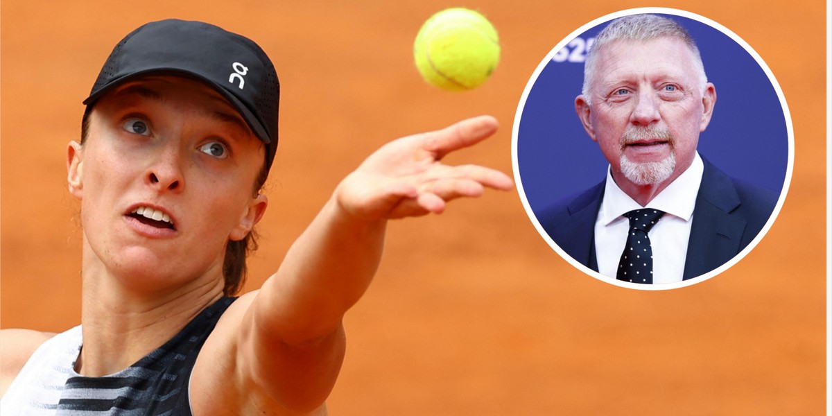 Boris Becker jasno o sytuacji Idze Świątek: "To nie zawsze jest wina ...