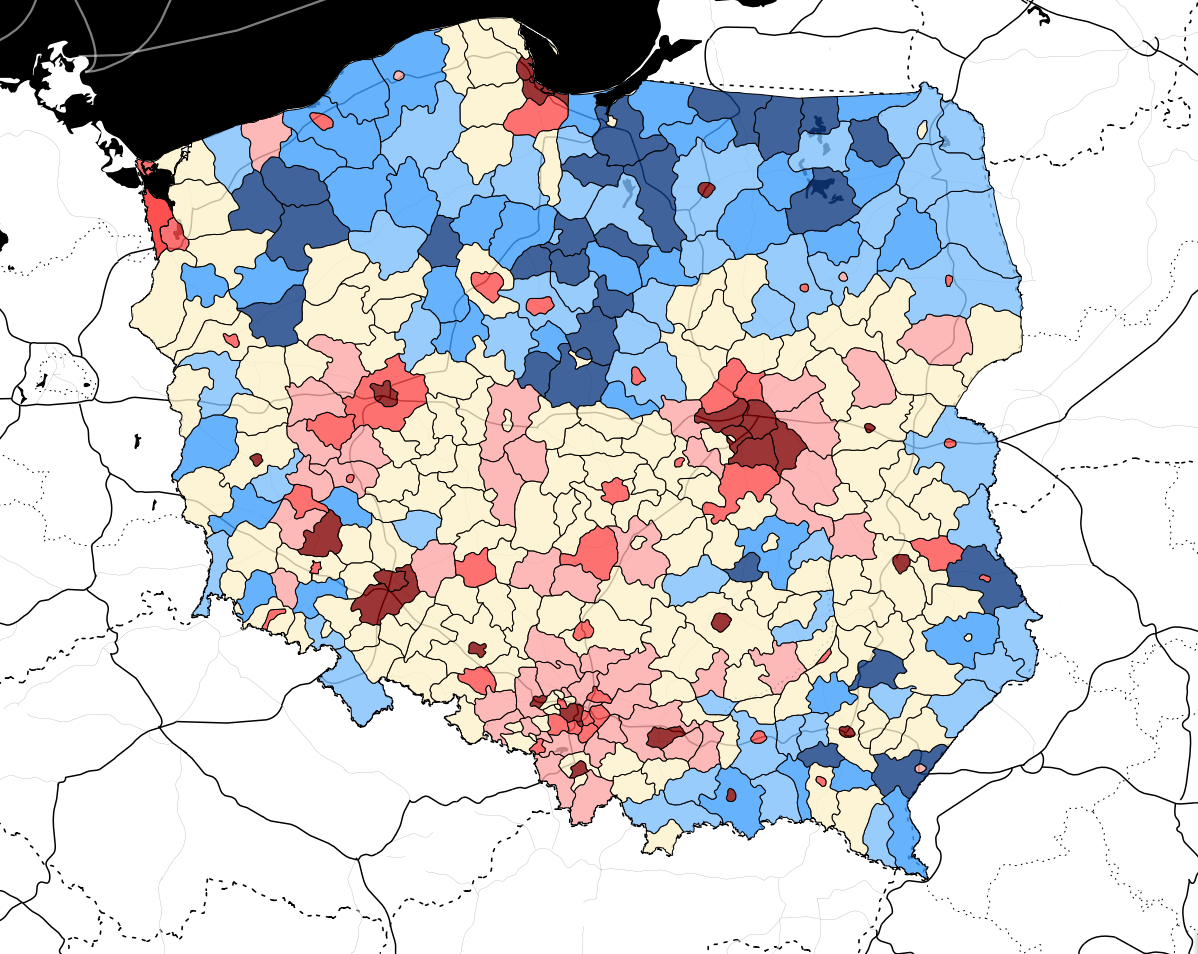 Gdzie w Polsce żyje się najgorzej, a gdzie najlepiej ranking powiatów ...