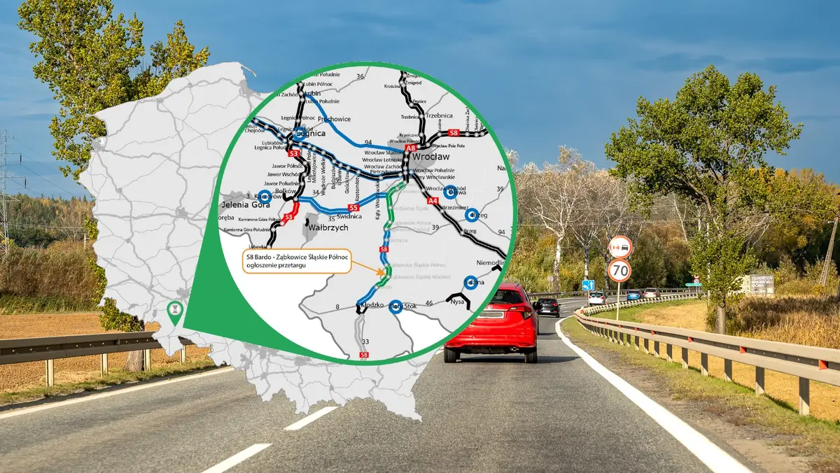 Droga S8 będzie dłuższa. Między Wrocławiem a Kłodzkiem powstaną nowe ...