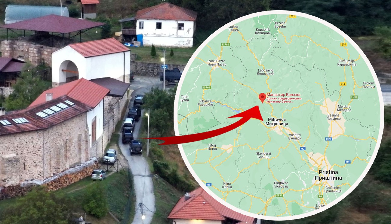 Manastir Banjska: Mesto sukoba Srba i kosovske policije ima burnu ...