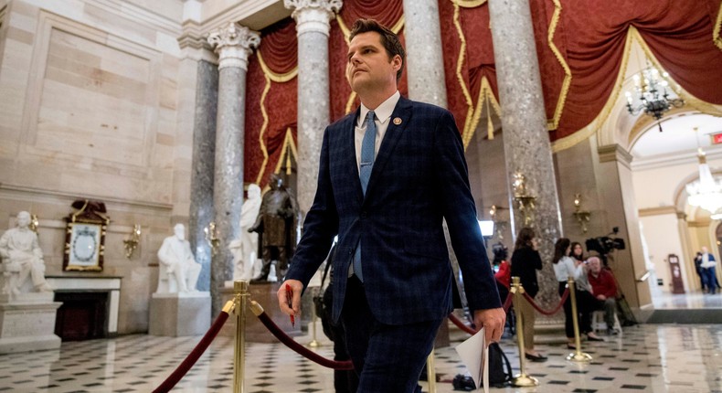 Florida Rep. Matt Gaetz uses RNC speech to spread conspiracies and ...