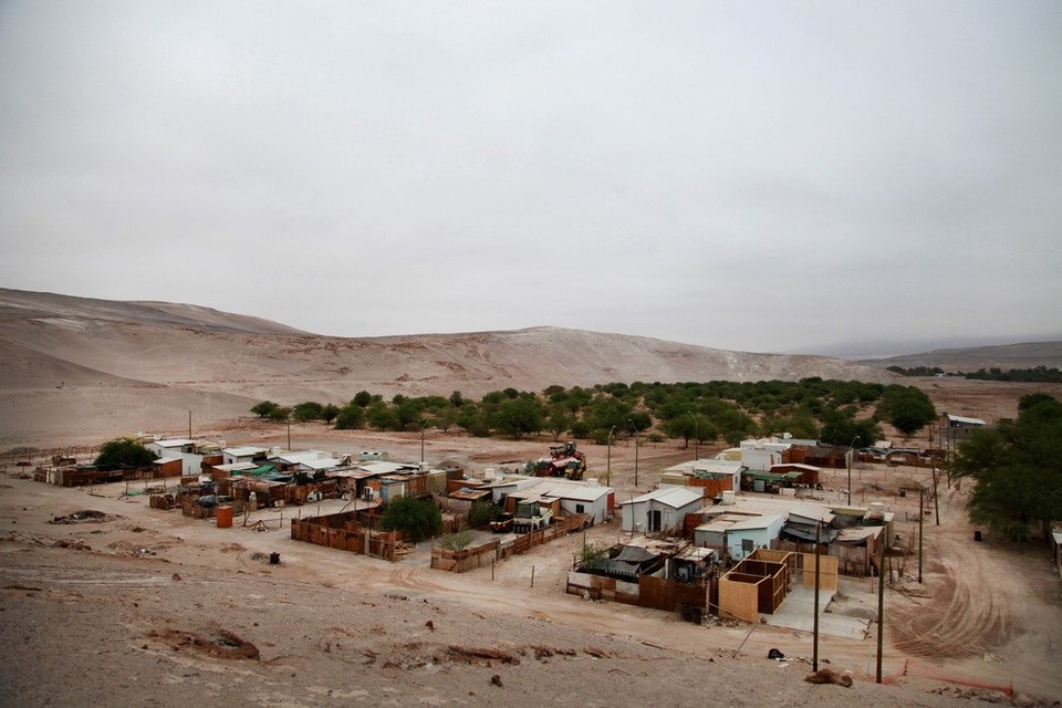 Quillagua na pustyni Atacama w Chile - najbardziej suche miasto na ...