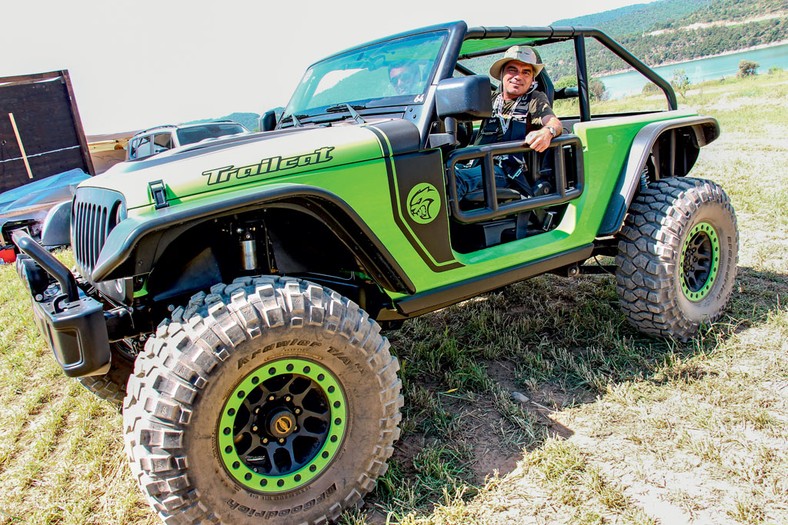 Jeep Wrangler Trailcat - driftowóz z napędem 4x4