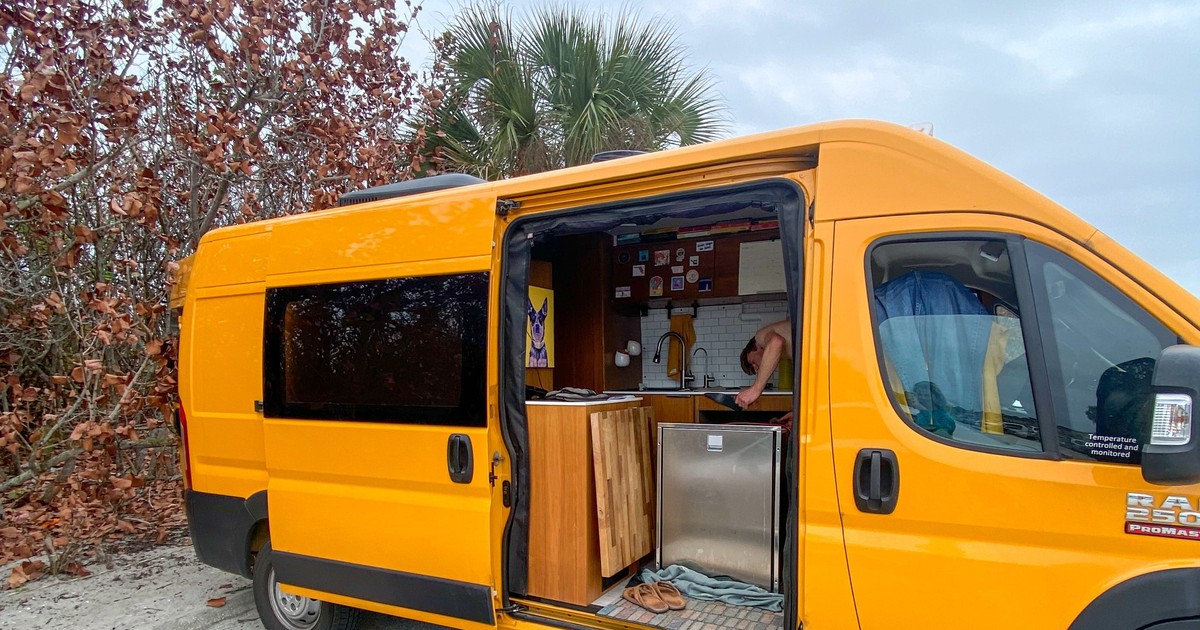I've lived in a camper van for over 3 years. People have a lot of ...