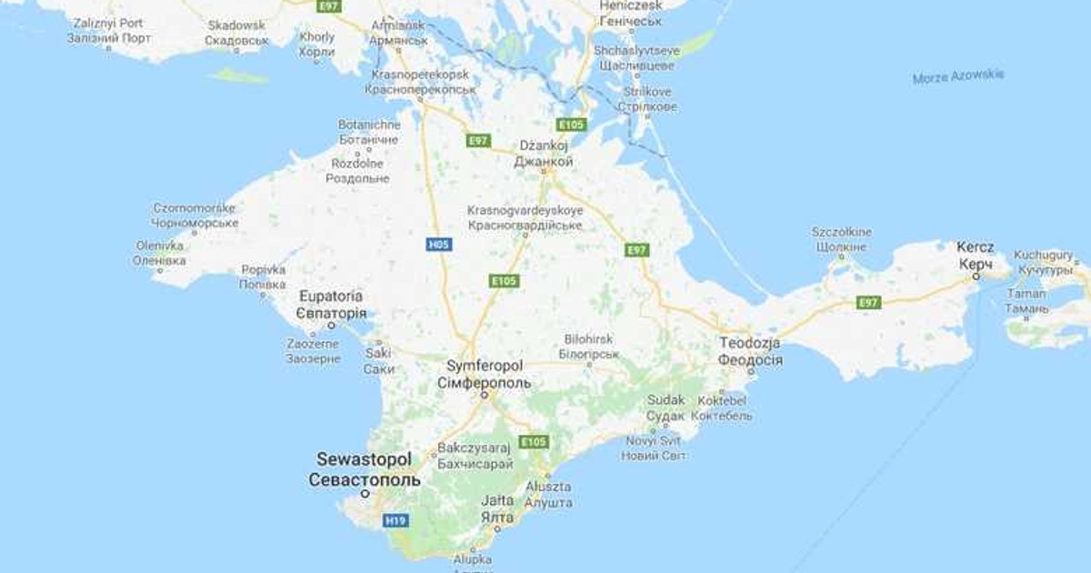 Google Maps pokazuje Krym na trzy różne sposoby. Dlaczego? - Wiadomości