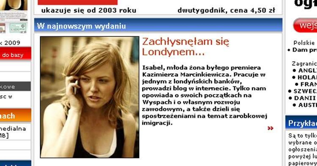 Nazywam się Isabel. Isabel Marcinkiewicz