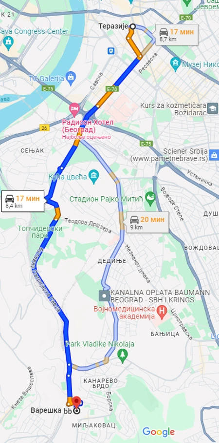 Kako da dođete do novog "Buvljaka" na Miljkovicu: Danas svečano ...