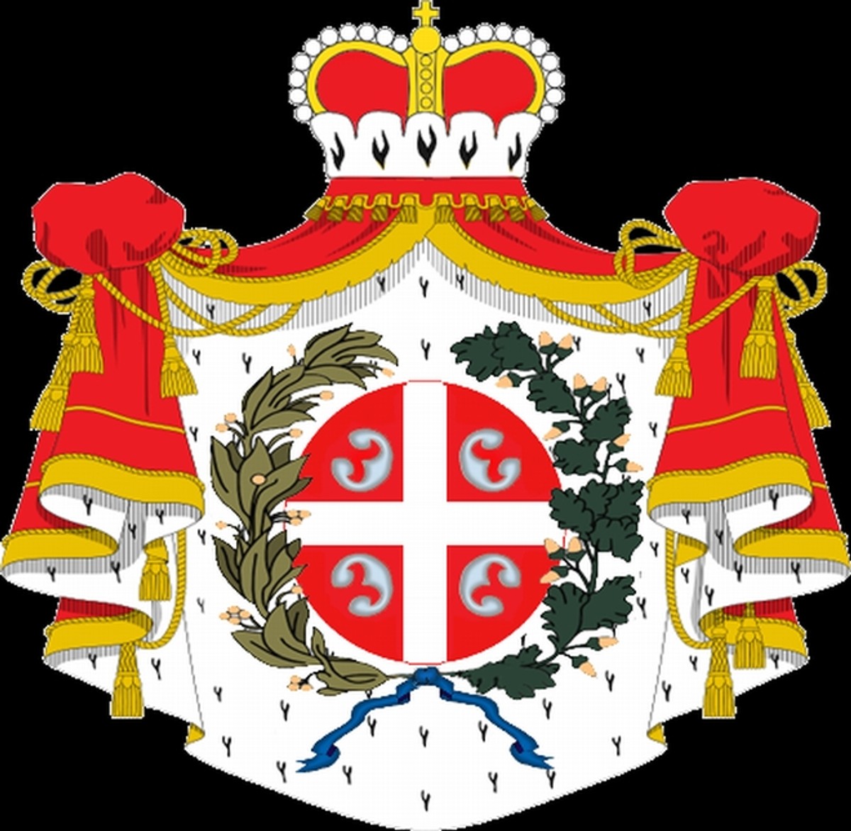 UGARSKA KRUNA, CRNI ORAO, ČETIRI OCILA Kakve je sve grbove Vojvodina ...