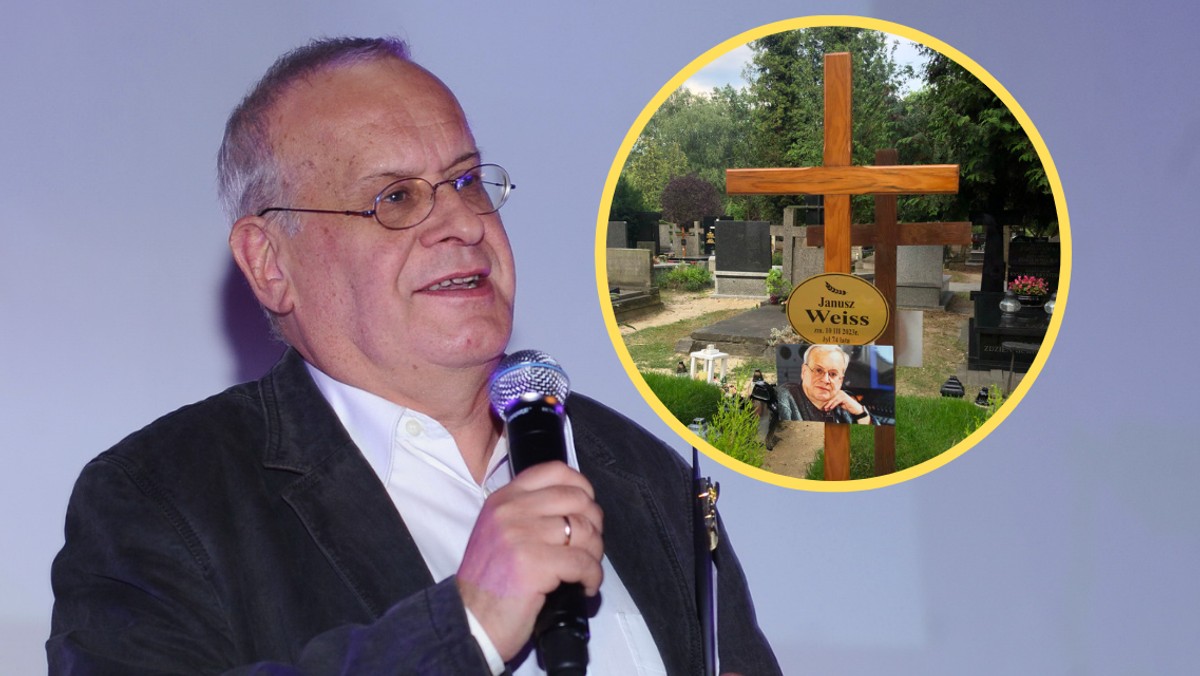Janusz Weiss zmarł niespełna pół roku temu. Tak wygląda teraz jego grób ...